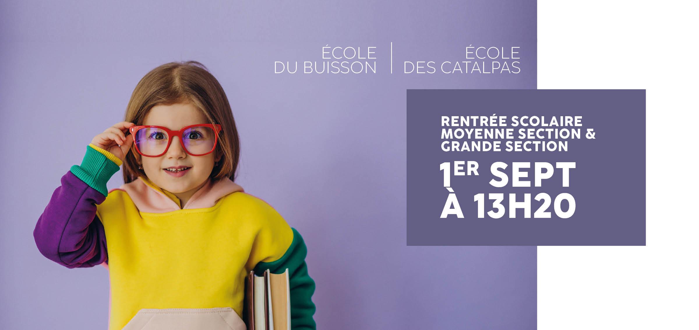 Rentrée scolaire - moyenne et grande section - MAIRIE VILLEMANDEUR ...