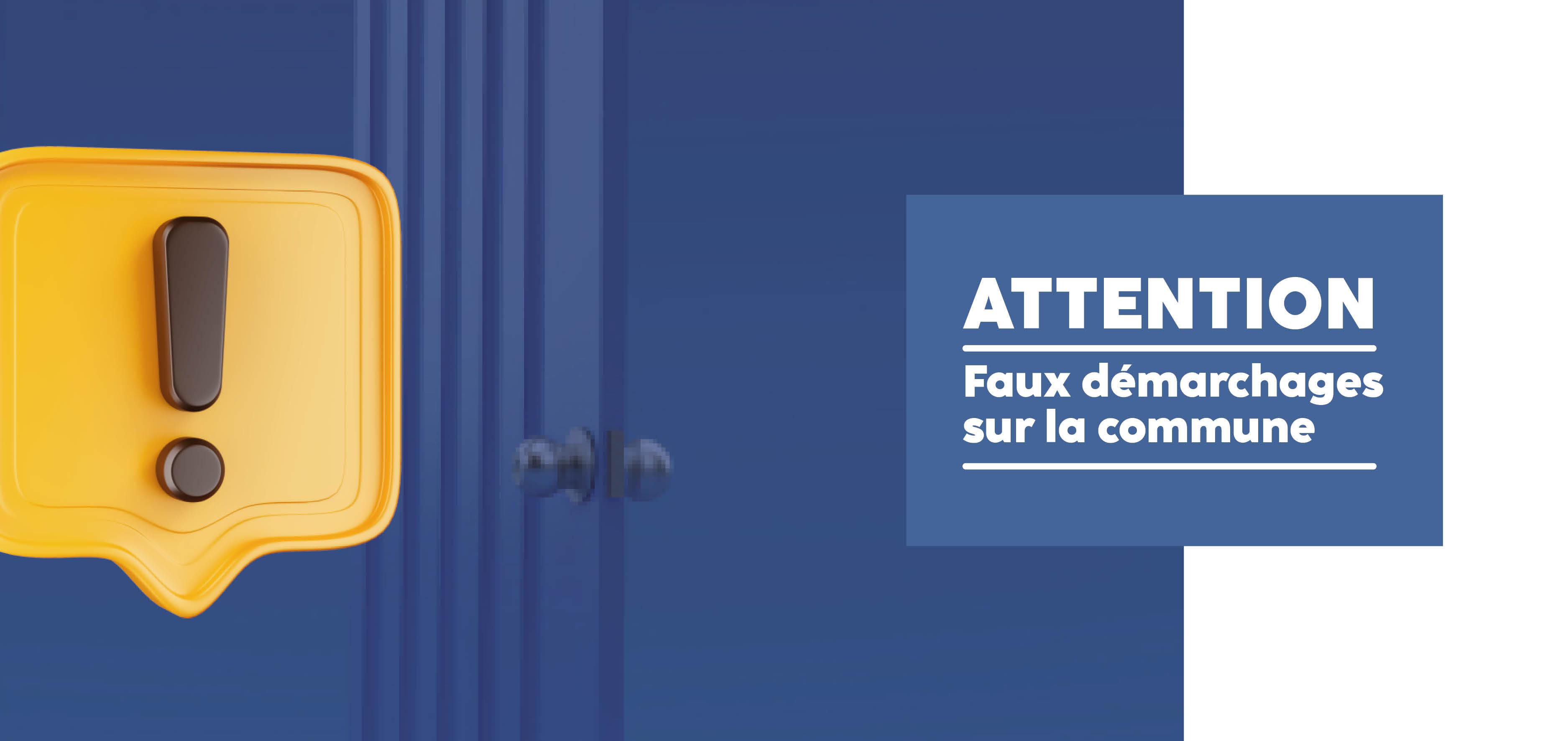 Faux démarchages - MAIRIE VILLEMANDEUR - Site officiel de la commune